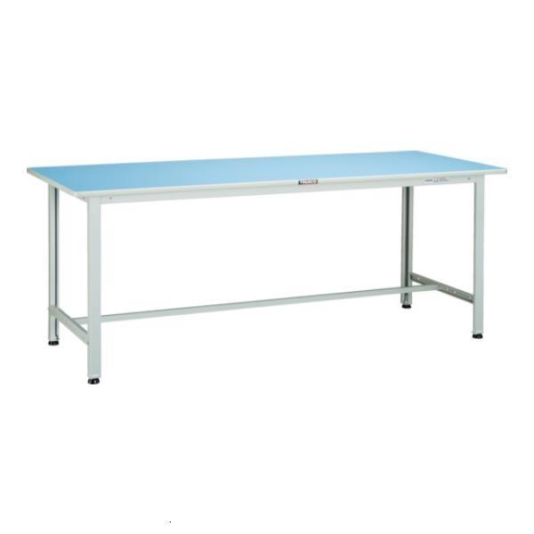 【直送品】【代引不可】【法人限定】【車上渡し】■特長・青色ポリ化粧天板を使用し、目に優しく、長期間の作業でも負担が軽減できます。商品の仕分けや検品に最適です。表面は滑らかで、ソフトな光沢があり清潔感を保持し、耐水性・防汚性にも優れています。...