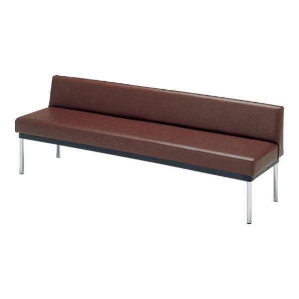 【直送品】【返品不可】【代引不可】【法人限定】【車上渡し】■特長・奥行460mmの省スペースタイプです。■仕様・色:ブラウン・タイプ:背付・幅(mm):1820・奥行(mm):460・座高(mm):400・組立目安:2人20分・質量(kg)...