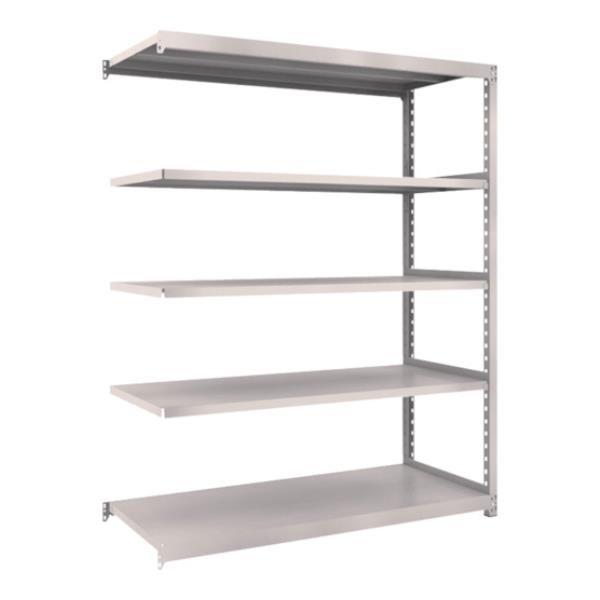 【直送品】【代引不可】【車上渡し】■特長・ボルトを1本も使用していないボルトレス構造で、分解・組み立て作業が簡単で、作業時間を大幅に短縮できます。・棚の段変更が、50mmピッチで、自由に調整、変更ができます。・高さ、奥行が同じであれば、増結...