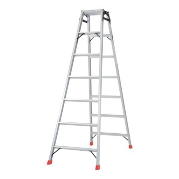 【直送品】【代引不可】■特長・天板と設置寸法が広く、安定感のあるタイプです。・滑り止めキャップに燃焼時に有害ガスを発生しない脱塩ビ・エラストマーを採用しています。また、噛み合わせ(収納時の横ズレ防止)機能付です。・上から2段目の踏ざん(ステ...