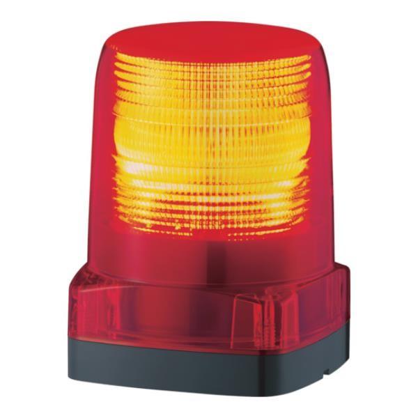 【直送品】【代引不可】■特長・屋外・遠距離からの視認性が抜群です。・超高輝度LEDフラッシュ表示灯です。■用途・機械設備、看板案内用。・注意喚起、異常報知に。■仕様・色:赤・幅(mm):100・奥行(mm):100・高さ(mm):143.5...