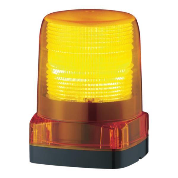 【直送品】【代引不可】■特長・屋外・遠距離からの視認性が抜群です。・超高輝度LEDフラッシュ表示灯です。■用途・機械設備、看板案内用。・注意喚起、異常報知に。■仕様・色:黄・幅(mm):100・奥行(mm):100・高さ(mm):143.5...