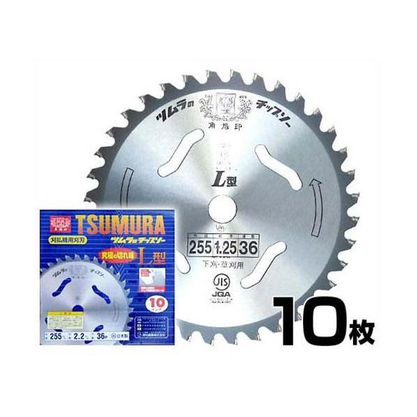 【在庫品】ツムラのチップソーの代名詞！1985年販売開始からのロングセラーは信頼の証!!・2段ロー付のため耐久性抜群!・アール刃のため、草の抵抗を軽減し驚きの作業スピードを実現