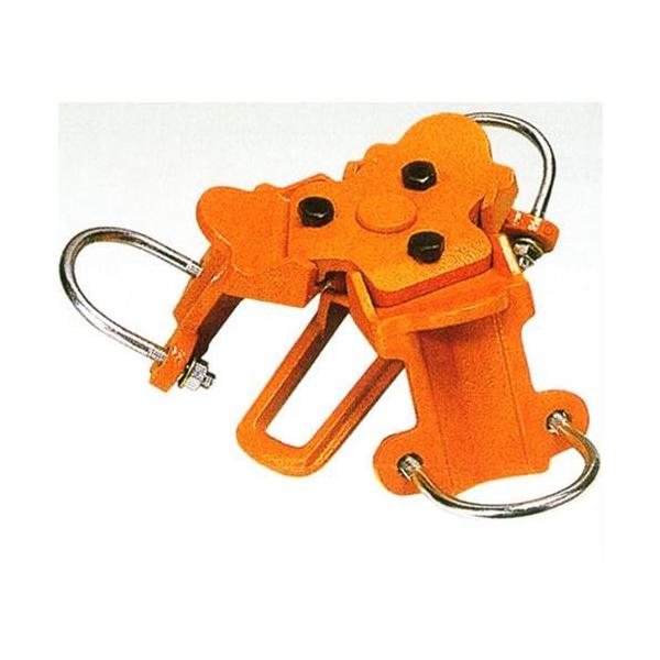 【直送品】【代引不可】[スリーエッチ H.H.H.]チェーンブロックを掛けられる三脚を簡単に作れるヘッドです。果樹の引き抜き作業、水中ポンプの据え付け、ヒューム管理設作業など様々な作業にご利用いただけます。《ホイスト,クレーン,ウインチ,チ...