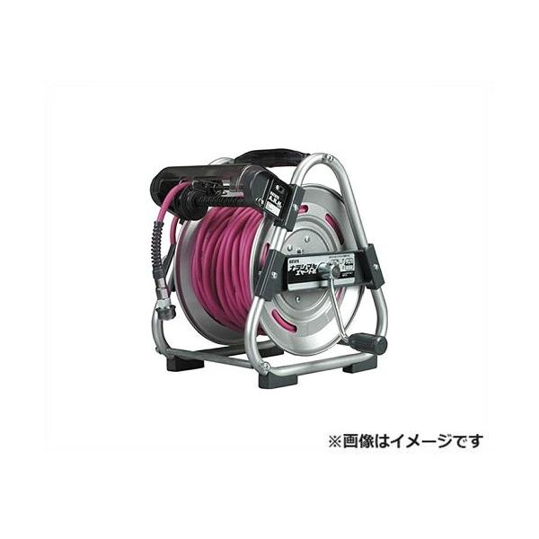 【直送品】【代引不可】[軽量 コンパクト スケルトンカバー アルミダイキャスト エンプラ樹脂製]■特長・使いやすくて、軽量コンパクト・「ナラシマキガイド」でスムーズな巻き取りが可能です。・安定感ある、三角形状のフレーム・堅牢なアルミダイキャ...