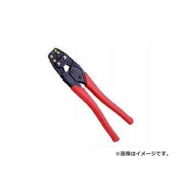【直送品】【代引不可】[電設工具 圧着 裸圧 裸圧端子 AK15A]■商品説明・成形確認機構が本体に内蔵され、えりもとスッキリ・ハンドル操作も断然軽い・従来品と比べてハンドルが狭い。・(開いた時に約20mm)だから端子の仮押さえも片手でラク...