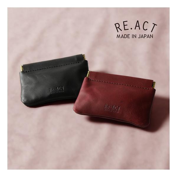 Re-ACT / リアクト リスシオ コインケースタイトルの”リスシオ”は、イタリア語の「滑らか」という意味合いからネーミングされました。その名の通り、スムースに仕上げられたレザー表面が特徴的なオイルレザーシリーズです。表面の薄いコーティン...