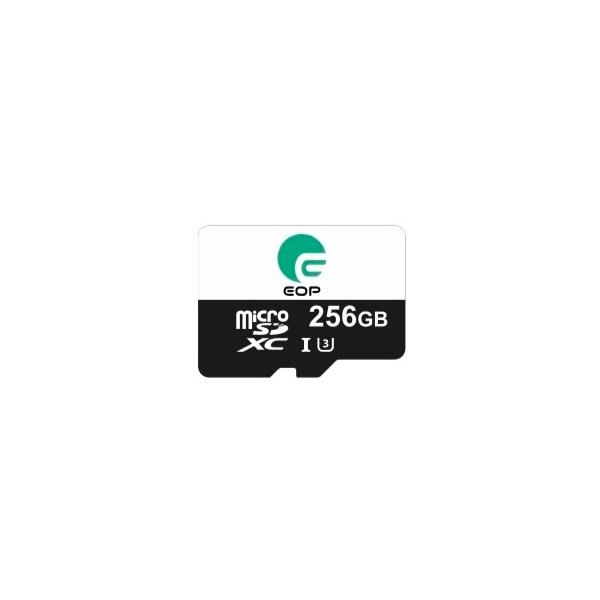 ■品名:EOPシリーズ Micro SDXC カード■容量：256Gb　■最大転送速度：100MB/S■USH規格：I■USHスピードグラス：U3■SDスピードグラス：CLASS10■ビデオスピードグラス：V30■フラッシュ：MICRON ...