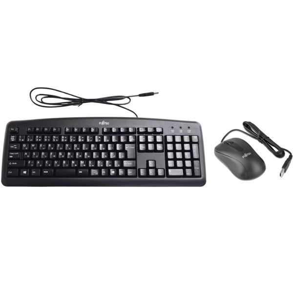 =キーボード仕様＝●ブランド：Fujitsu●MODEL:KU-0325●配列：英語/日本語●接続方式: 有線●デバイスインターフェース: USB●キーボードレイアウト：QWERTY●ケーブル長: 約1.5 m●外形寸法：約460mm x ...