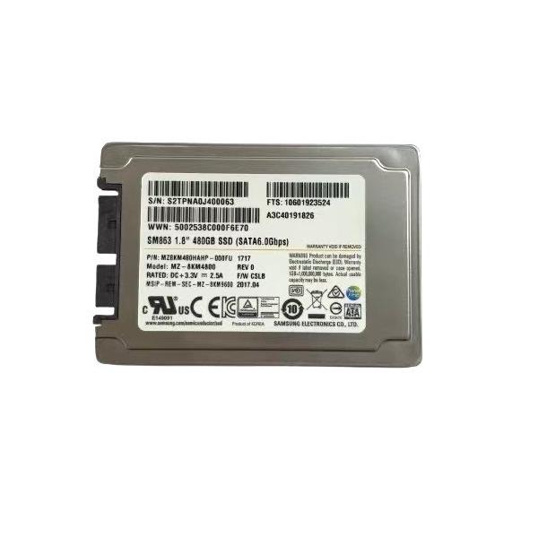=仕様= ●ブランド：SAMSUNG●MODEL:MZ-8KM4800●P/N：MZ9KM480HAHP-00FU●容量：480GB●サイズ：1.8インチ●インターフェース：SATA600●接続コネクタ：MicroSATA●パッケージ：新品...
