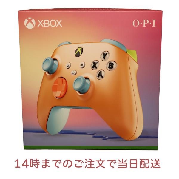 OPI の Summer Make the Rules コレクションにインスパイアされた Xbox ワイヤレス コントローラー 　サンキスド バイブス オーピーアイ スペシャル エディション・Xbox ワイヤレスと Bluetooth　ペア...