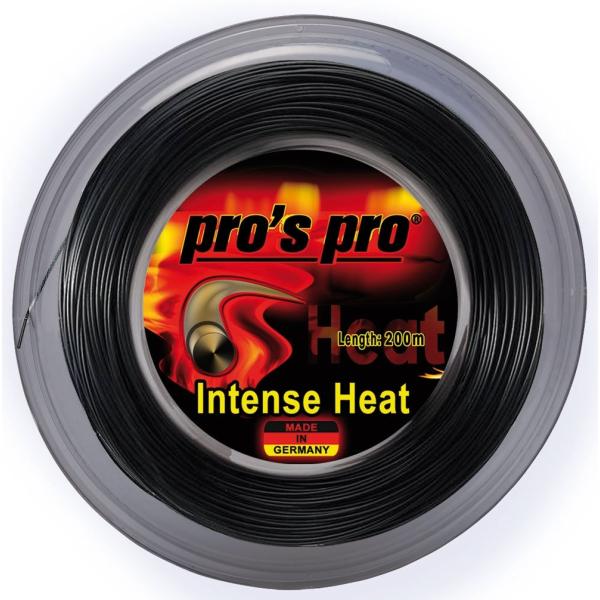 pros pro INTENSE HEAT ポリエステルガット 200mロール  プロズプロ インテンスヒート耐久性に優れていて、コントロール性、反発の良いバランスのとれたガットです。他のポリエステルガットと比べても打感は柔らかめです。コス...