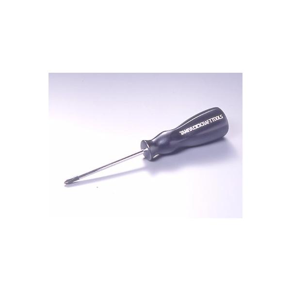 タミヤのRCカーやミニ四駆に使われている2mm〜2.6mmのプラスネジに合わせて開発されたドライバーです。またJIS規格のM2〜M2.6のネジに適合。小さめのネジのしめ込みに、工作や家庭用にも便利です。軸の部分は特殊合金鋼を使い強度十分。手...