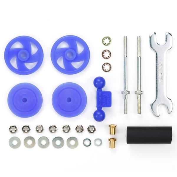 【 マシンのセッティングや性能アップに役立つパーツです 】 フロントに19mmローラーを使った時に組み合わせて、コーナーでのマシンの傾きを少なくし走行安定性を高める17mmのスタビヘッドです。ローラーとスタビヘッドは低摩擦・高強度のPOM樹...