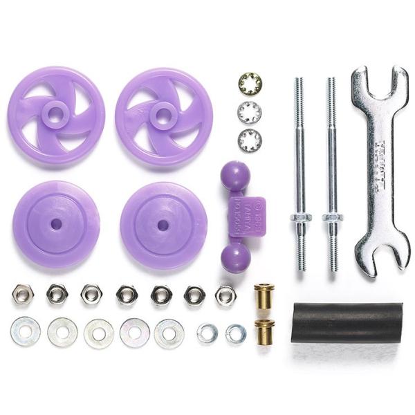 【 マシンの性能アップやセッティングに役立つパーツです 】 フロントに19mmローラーを使った時に組み合わせて、コーナーでのマシンの傾きを少なくし走行安定性を高める17mmのスタビヘッドです。ローラーとスタビヘッドは低摩擦・高強度のPOM樹...