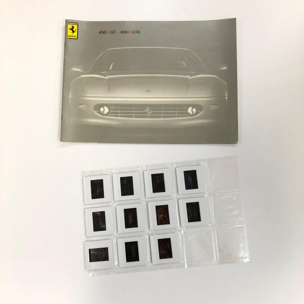 24cm×33cm24ページです。内容は、英語とイタリア語で書かれています。ネガがついています。デットストック品です。ご了承ください。写真のものが現品です。Ferrari 456M GT&amp;456M GTA Catalogue Pre...