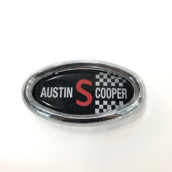 クラシックミニMK2　AUSTIN　COOPER　Sのフロントバッジのリプロダクション新品です。インナーモチーフとアウターリングのセットでMK2以外の車両にも加工をすれば取り付け可能です。 Badge Austin Cooper S Bon...