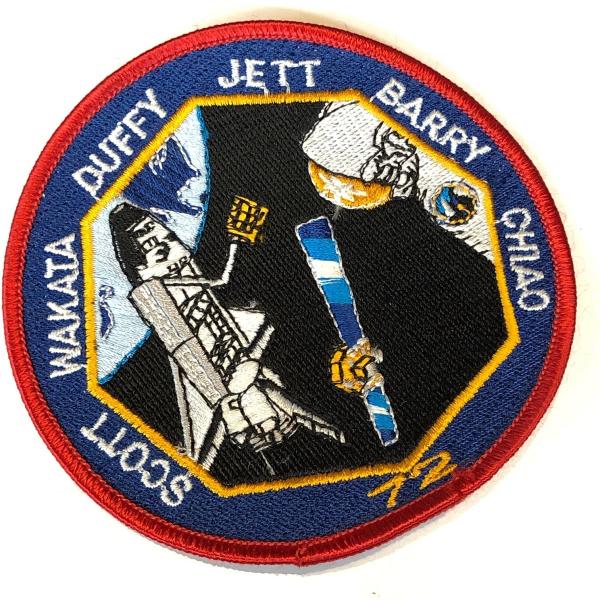 NASA Space Shuttle Wappen Patch Scott Wakata Duffy Jett Barry Chiao 72 Endeavour STS-72直径：10cm古いもので、写真のものが現品です。裏に糊はついていません。