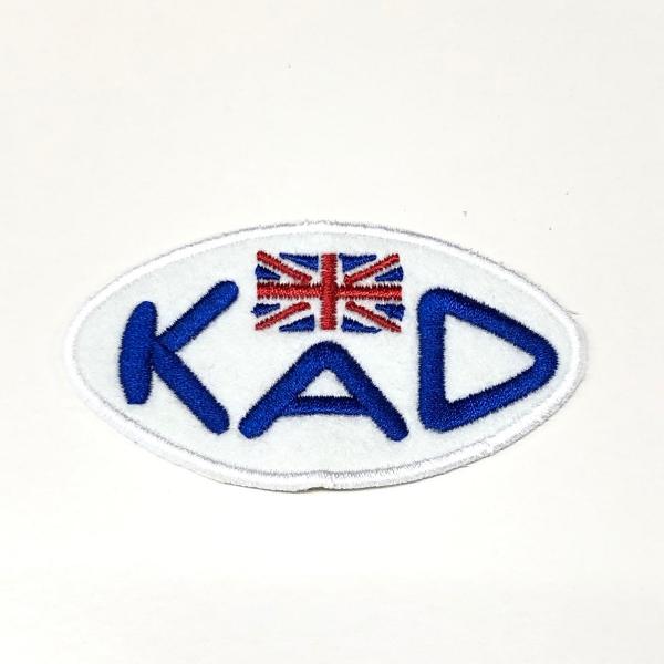 サイズ：4.5cm×8.2cm裏に糊がついています。表示されている在庫数以上にご購入をご希望の場合は、入荷することができますので、お申し付けください。Classic Mini KAD Kent Auto Developments Wappe...