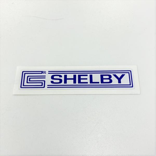 3.7cm×19cm白地に青い文字のステッカーです。切り文字のステッカーではございません。こちらは、現在生産しているものではなく、デットストック品です。ステッカーの粘着に関する保証は致しかねます。