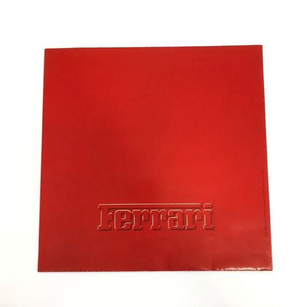 1枚の見開きです。広げたサイズ60cm×60cmイタリア語です。細かな傷、汚れがあります。古いもので、デットストック品です。ご了承ください。写真のものが現品です。Ferrari F40 Catalogue Car Sales Brochur...