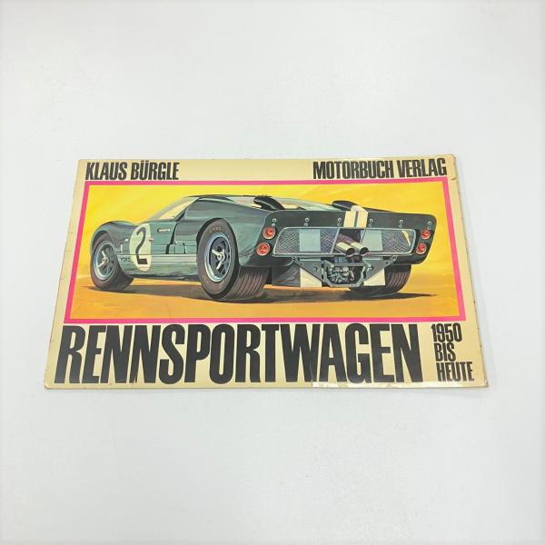 27.5cm×44.5cmケースはかなり劣化しています。中には、8枚のイラストが入っています。写真のものが現品です。車種フェラーリ　V12　1962アルファロメオ　TIPO33　1966/67マセラティ　GCS　2LITER　1962CHA...