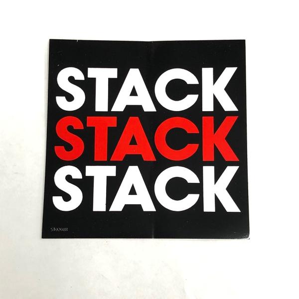 7.6cm×7.6cmStack Tachometers &amp; Gauges manufacturers company logo sticker