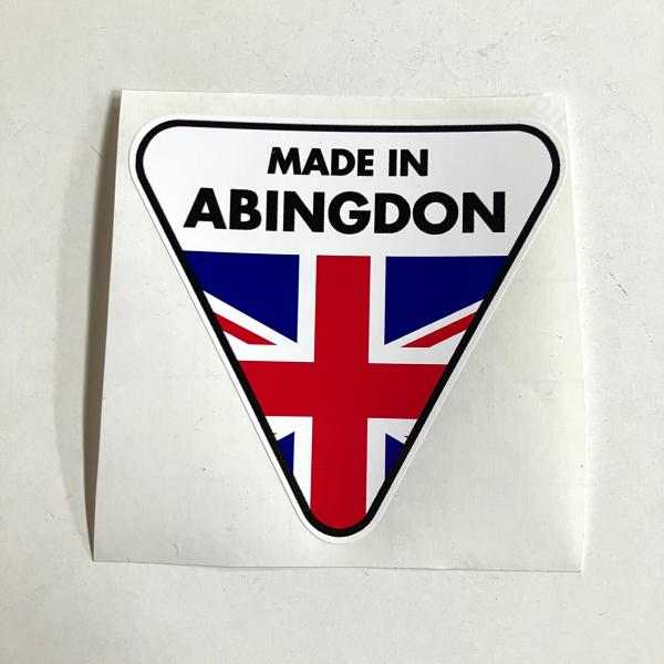 白い部分は台紙の色です。9cm×8.7cmUnion jack Flag British Flag the United Kingdom UK National Flag Sticker