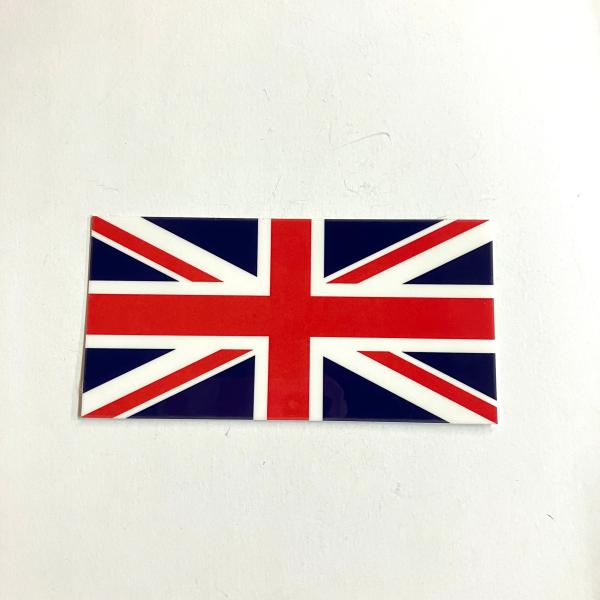 英国旗柄ステッカー5cm×10cmUnion jack Flag British Flag the United Kingdom UK National Flag Sticker