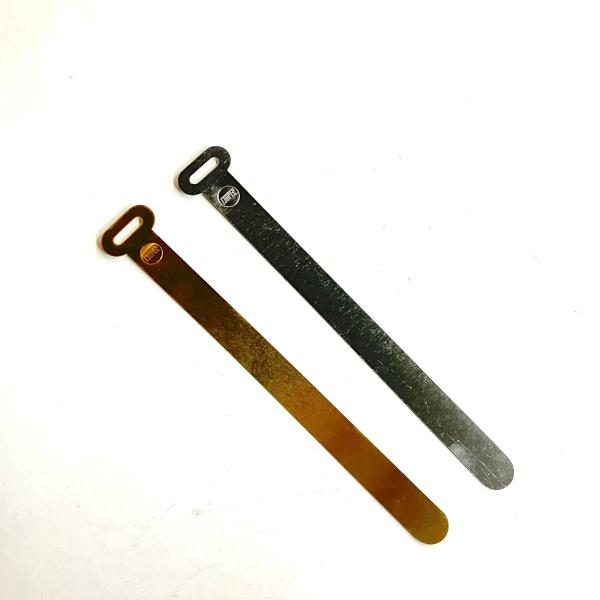 COOPERロゴ入りのアルミハーネス結束バンド全長：14cm5本セットの価格です。COOPER logo Heater Hose/Wiring Harness Aluminum Tie Strap 5 peace KitClassic Mi...