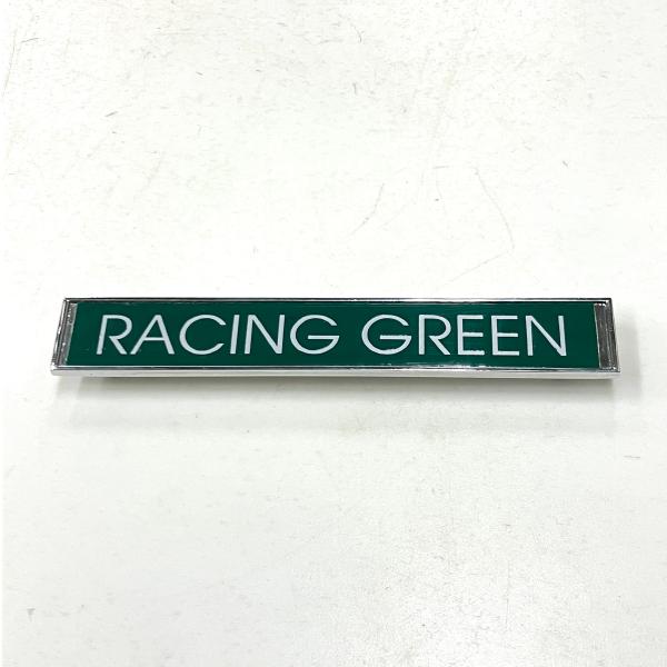 新品ですが、写真の物が現品です。3本爪の差し込み式タイプです。15.8cm×2.6cmRACING GREEN Rear Badge Classic Mini Cooper Emblemエンブレムの取り付け方法は、それぞれ異なり、ステーや、...
