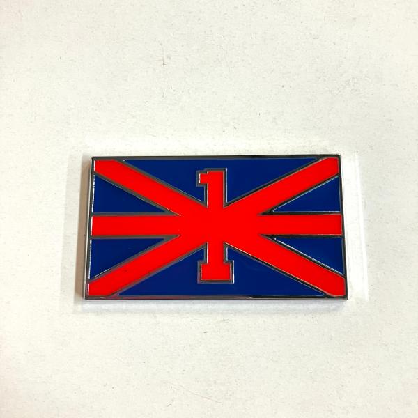7cm×4cm両面テープつきで、車のボディにも貼ることが可能です。Union jack Flag British Flag the United Kingdom UK National Flag Plate Emblem Stickerエン...