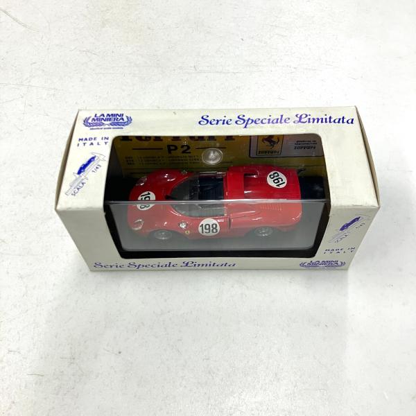 Ferrari 275 P2 #198TARGA FLORIO '65BRANDINI-VACCARELLA外箱に、細かなキズ、色あせなどの経年劣化があります。写真のものが現品となります。