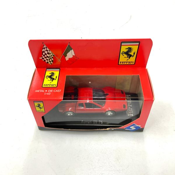 ソリド　フェラーリ BB 76　ミニカー紙パッケージに破損あり。写真のものが現品となります。量産品に関しましては、製品の塗装のムラ、デカールのズレ、各種パーツの取り付け位置の誤差など、商品の個体差、初期の傷がある場合もございます。また、絶版...