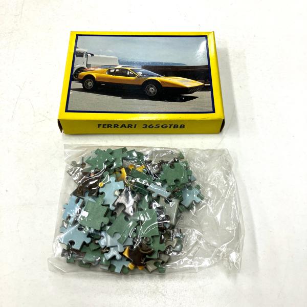 フェラーリ　ベルリネッタ　ボクサー写真の物が現品です。108ピース163mm×240mm古いもので、パッケージに色褪せ劣化有り。Jigsaw Puzzle FerrariNo.S60自動車関連グッズ　車のパズル　