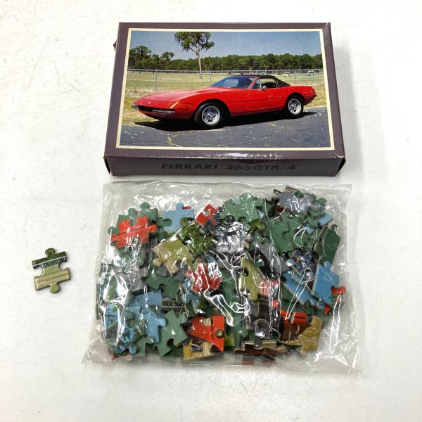 写真の物が現品です。108ピース163mm×240mm古いもので、パッケージに色褪せ劣化有り。Jigsaw Puzzle FerrariNo.S03自動車関連グッズ　車のパズル　