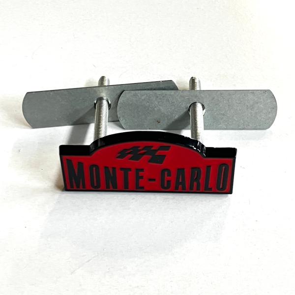 6cm×2.5cmRALLYE MONTE CARLO Car Front Grill Badge Classic Miniエンブレムの取り付け方法は、それぞれ異なり、ステーや、ナットのない商品もございます。ご確認の上、ご購入をお願い致しま...