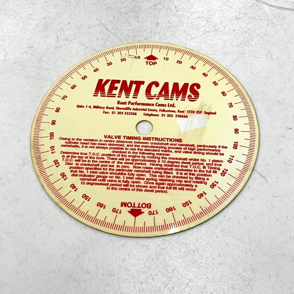 直径：7cmバルブタイミング測定用のディスク型分度器です。新品未使用品ですが、表面・裏面に汚れ、黄ばみ、印字の掠れがあります。写真の物が現品です。写真にてご確認下さい。プラスチック製360° Protractor for timing ca...