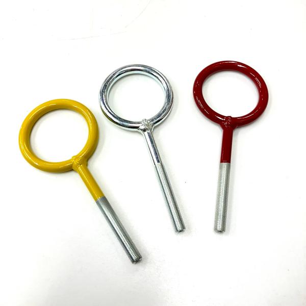 全長：165mm幅：7cmリング幅：70mm線径9ｍｍ首下長さ95ｍｍ　ネジ部長さ60ｍｍ（3/8UNF）フックホール内径φ52スチール製クラシックミニは全年式適応です。フロントのけん引フックです。ローバーミニのフロントサブフレームに改造な...