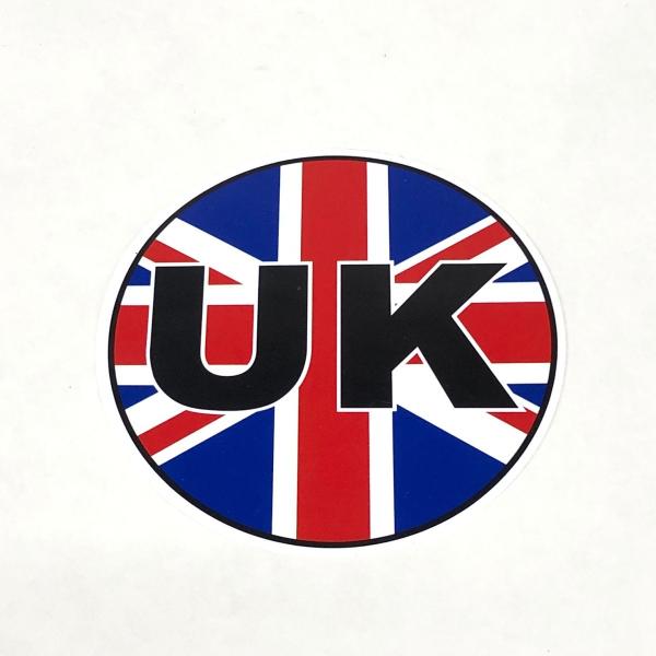 直径：8cmUnion jack Flag British Flag the United Kingdom UK National Flag Sticker