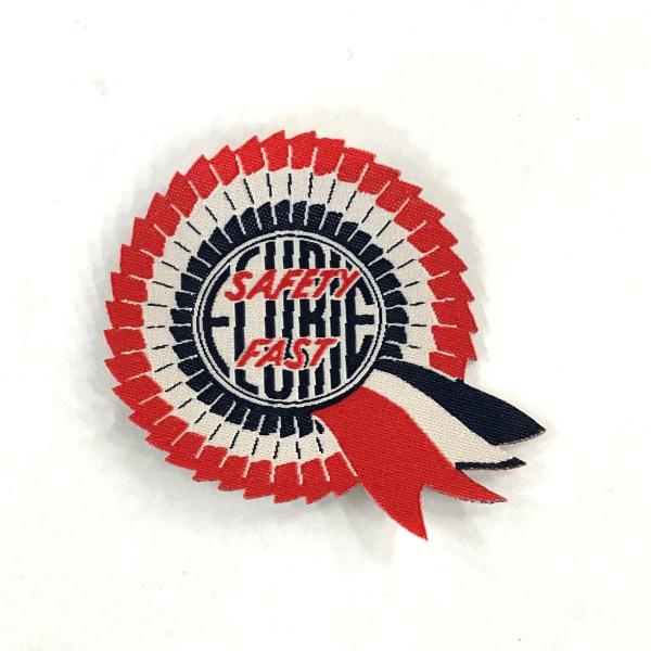 6cm×6cm裏にアイロン用の糊がついています。ECURIE SAFETY FAST Patch Wappen