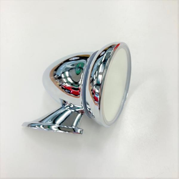 アーデンタイプフェンダーミラーです。フェンダーに穴あけして取付致します。1個分の価格です。直径：10.1cmこちらは1点のみ購入の際は、お手持ち・装備済みの部品と異なる形状や色味となる可能性もございます。ご不安な場合は、当店にて1台分ご購入...