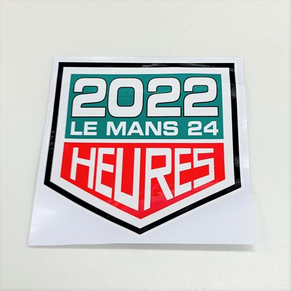 ル・マン24時間耐久レースのステッカー14.5cm×15cmステッカーの縁取りは写真にてご確認ください。