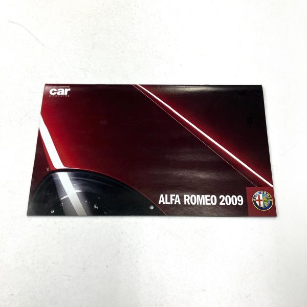 カーマガジン２月号特別付録写真のみのページもあります。吊り下げ用穴あきあり。アルファロメオ2009年のヴィンテージカレンダー写真のものが現品です。27.4cm×16.5cmVintage Calendar Automobile Car Ph...
