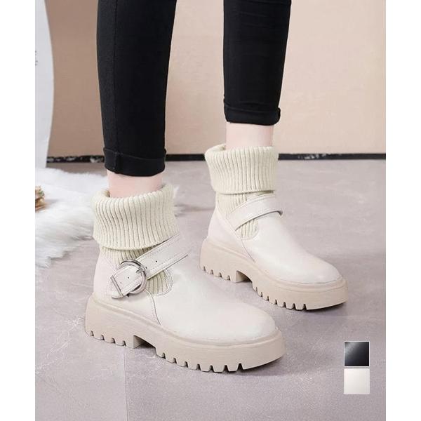 甲素材：合成皮革+合成繊維底素材：合成底カラー：ブラック/アイボリーサイズ：22.5cm（35）/23.0cm（36）/23.5cm（37）/24.0cm（38）/24.5cm（39）/25.0cm（40）（カッコ内は靴底表記となります）[...