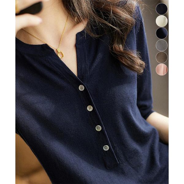 素材：レーヨン89%+ナイロン11%カラー：ブラック/アイボリー/ネイビー/グレー/モカ/ピンクサイズ：ワンサイズ着丈:約57cm 肩幅:約35cm 袖丈:約26cm ゆき:約43.5cm 身幅:約45cm 胸囲:約90-130cm裏地：な...