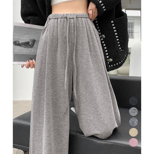 素材:ポリエステル95%+ポリウレタン5%カラー：ブラック/グレー/ダークグレー/ベージュ/ピンクサイズ：ワンサイズ着丈:約104cm 股下:約75cm ウエスト(ゴム仕様):約68-90cm ヒップ:約104-126cm もも周り:約64...