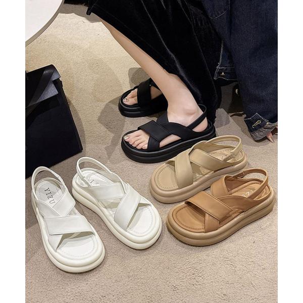 甲素材：合成皮革底素材：合成底カラー：ブラック/ホワイト/ベージュ/ブラウンサイズ：22.5cm/23.0cm/23.5cm/24.0cm/24.5cm[22.5]長さ:約22.5cm 幅:約10.6cm ヒール:約4.0cm[23.0]長...