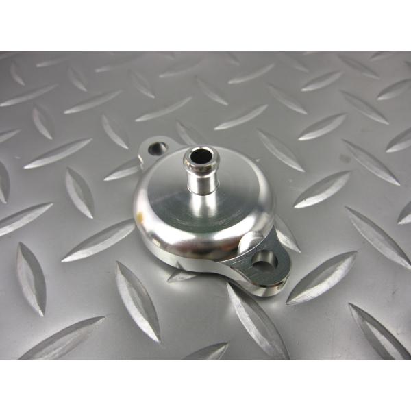 １５０ｃｃエンジン用のオイルキャッチタンク取り出し口用タペットカバーを品質改良し内径Ｍ８ホース用へ変更しました。ＬＩＦＡＮ社製１２５ｃｃ・１５０ｃｃエンジン適合対応ホース径 内径８ｍｍこの製品は高品質ミニモトオリジナル商品です