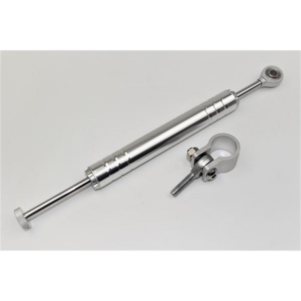 ■特長走行安定性をアップさせ、余計なハンドルのブレを抑えます。モンキーの場合、車体が軽い上にエンジンからの振動の影響を受けやすい為、ステアリングダンパーを装備することでハンドルのフラつきを抑えライダーの疲労も軽減します。特に高速走行時の安定...